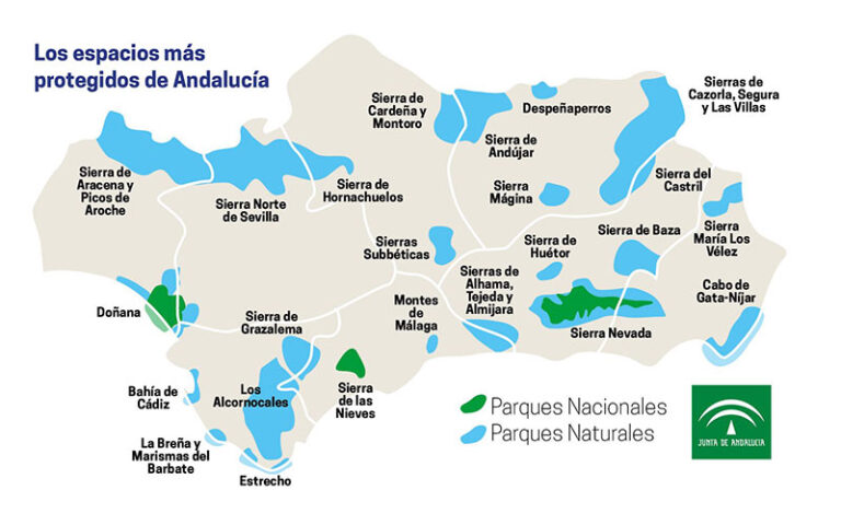 Los 13 parques naturales más espectaculares de Andalucía que no te ...